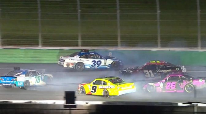 Lap 88 wreck eliminates several in Atlanta Xfinity race | NASCAR