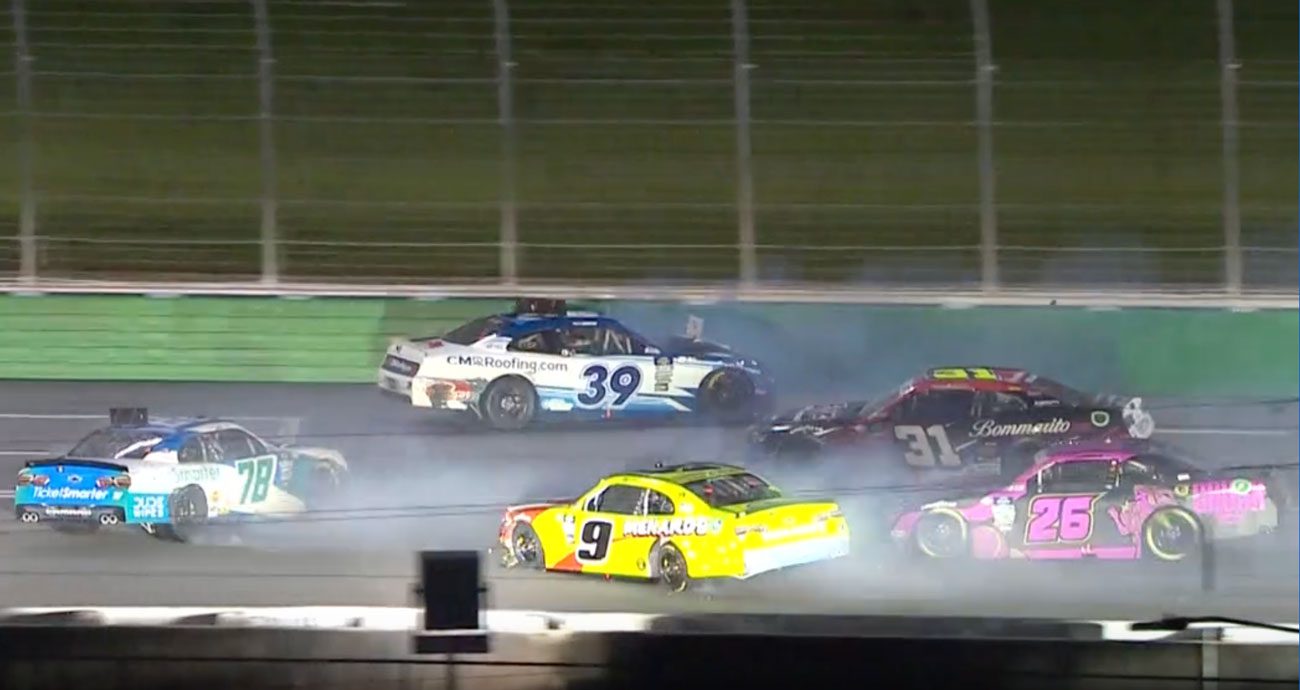 Lap 88 wreck eliminates several in Atlanta Xfinity race | NASCAR