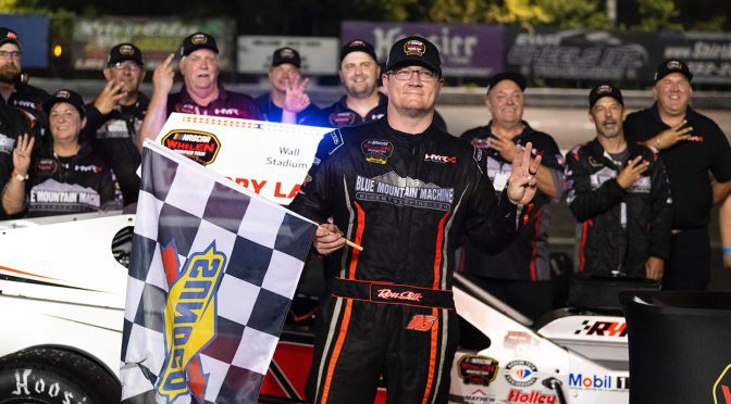 Ron Silk bumps his way past Justin Bonsignore to win Jersey Shore 150 ...
