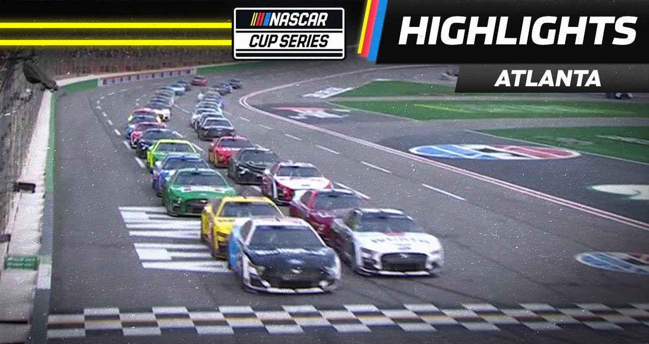 Almirola leads the charge, Cup Series goes green at Atlanta | NASCAR