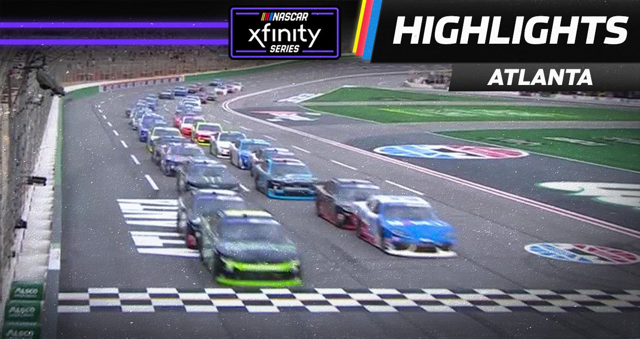Chandler Smith leads Xfinity Series to green at Atlanta | NASCAR