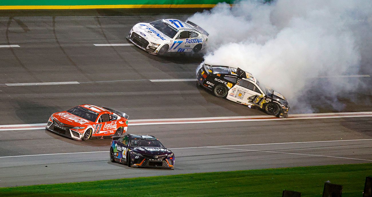 NASCAR Atlanta: Drivers race each other, and the rain | NASCAR