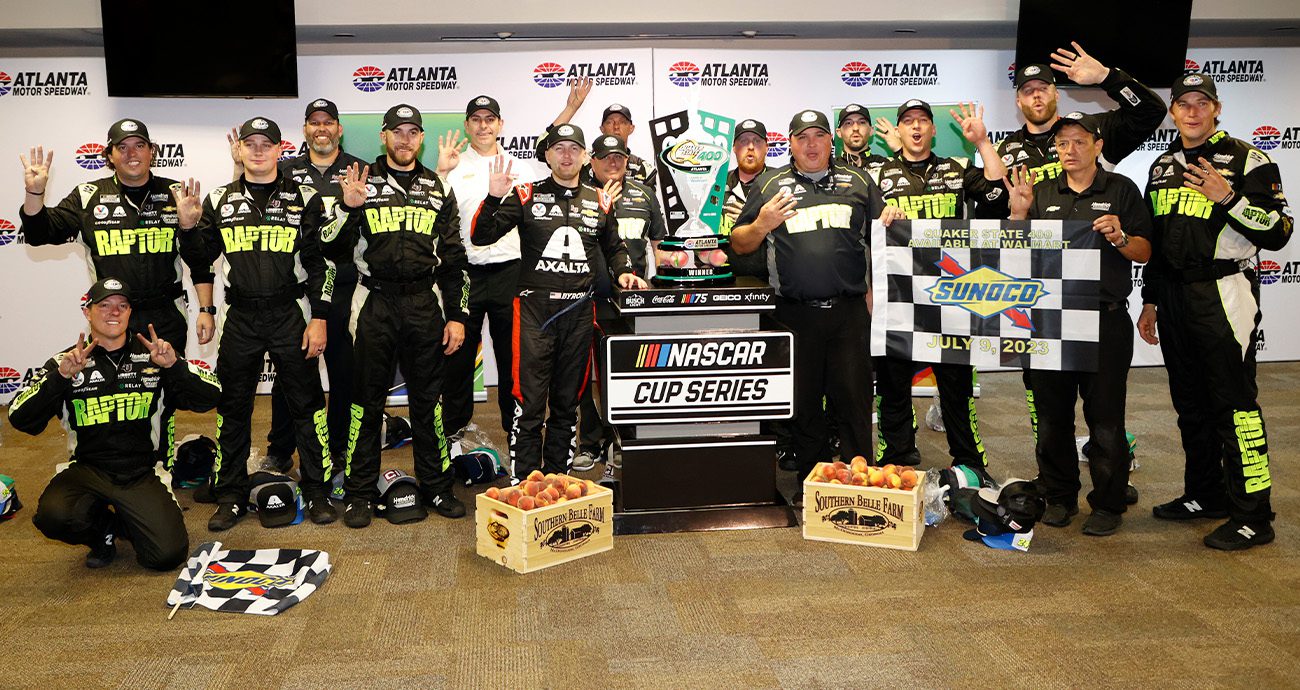 Inside the Race: Comeback kid Byron wins at ATL - NASCAR