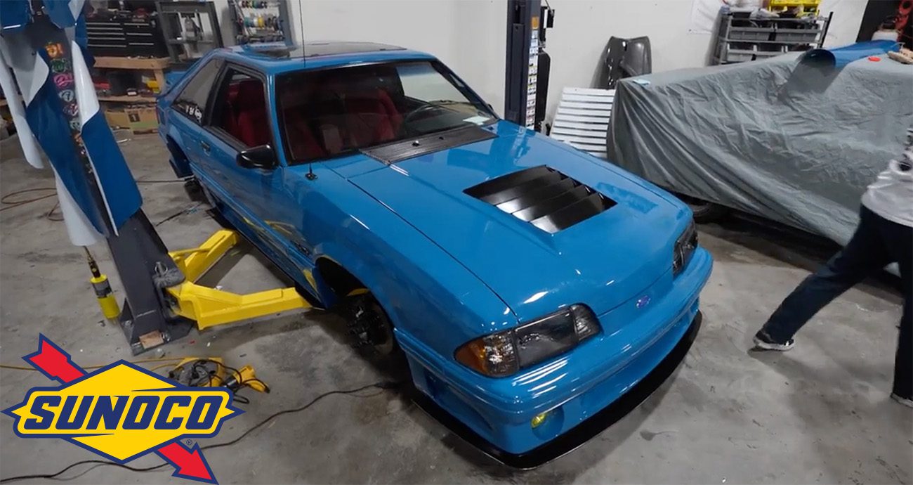 Sunoco X Throtl Episode 4: 1989 Mustang GT build in two days