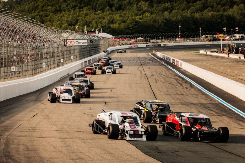 NASCAR Whelen Modified Tour racing at New Hampshire Motor Speedway ...