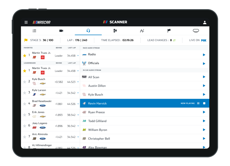 NASCAR Live - Ways To Follow | NASCAR.com