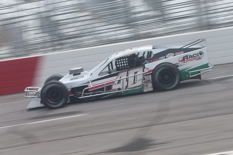 Ryan Preece and Ryan Newman take part in Whelen Modified Tour tire test ...