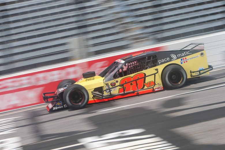 Ryan Preece and Ryan Newman take part in Whelen Modified Tour tire test ...