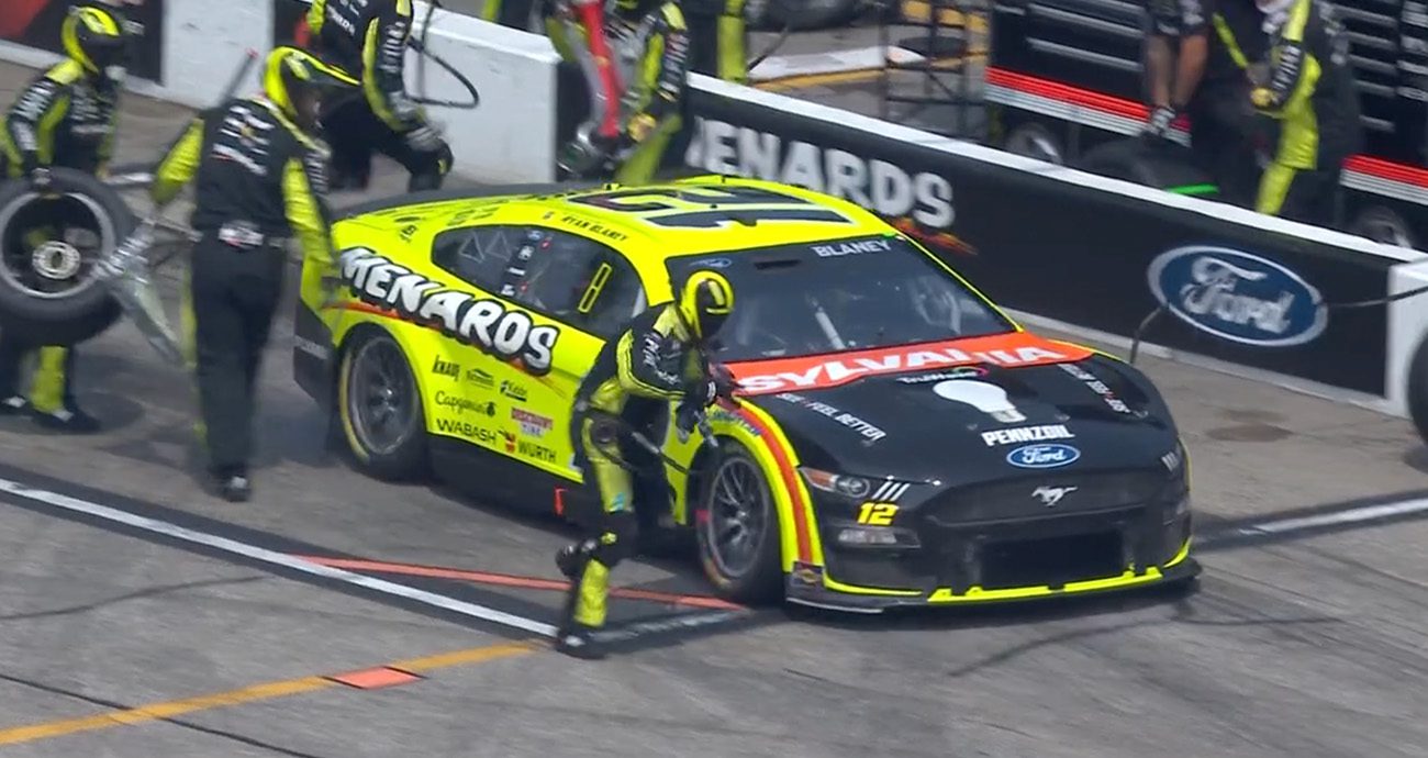 Ryan Flores details No. 12 team's pit issues at Loudon | NASCAR