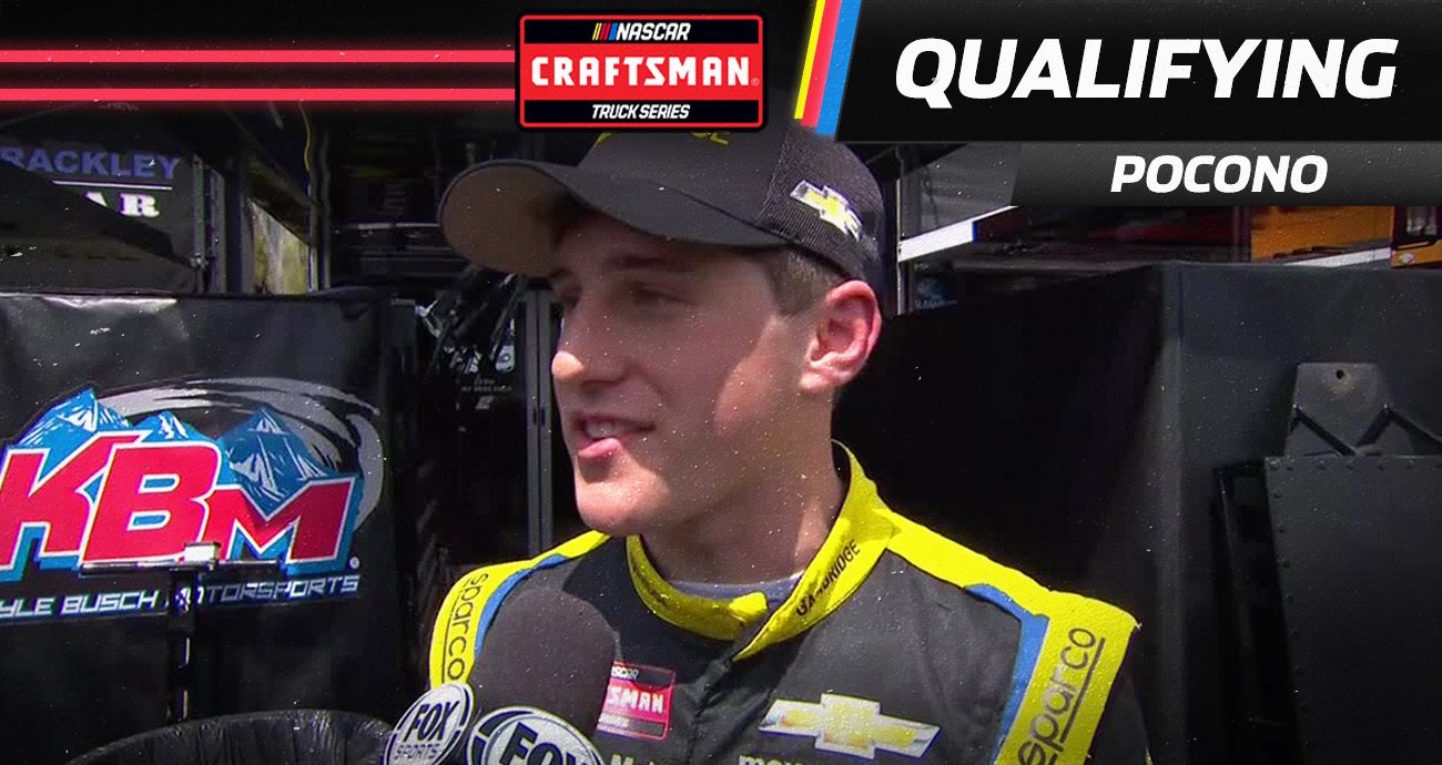 Nick Sanchez wins fourth pole of Truck Series season - NASCAR