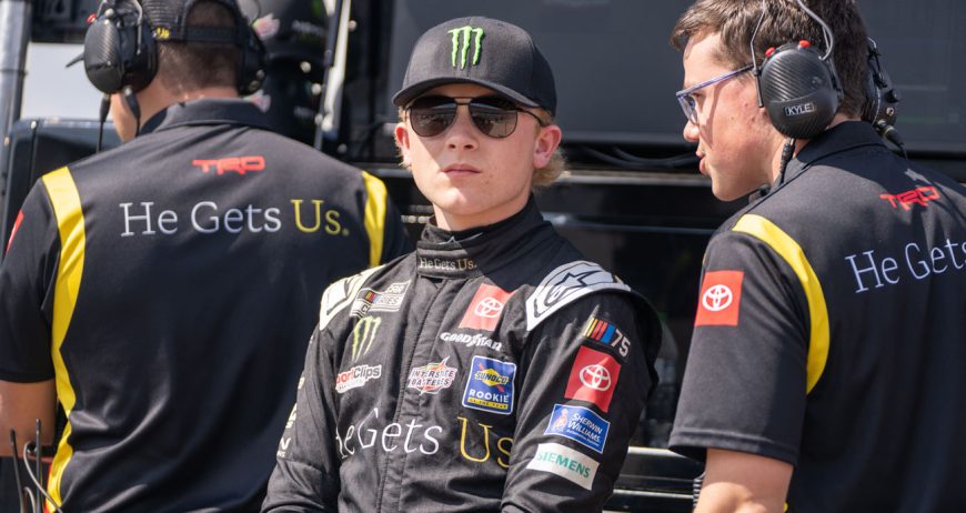 Gibbs returns to Pocono, site of Cup debut, a year later - NASCAR