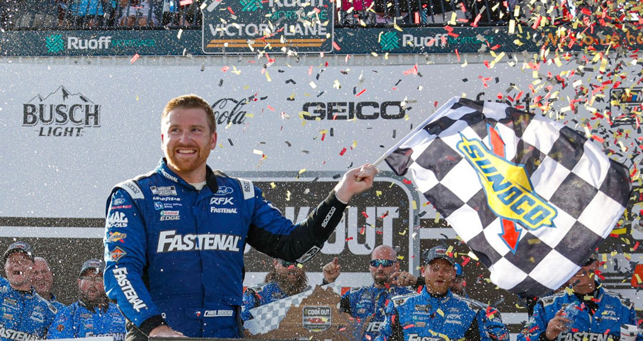 Chris Buescher clinches playoff berth with Richmond win - NASCAR