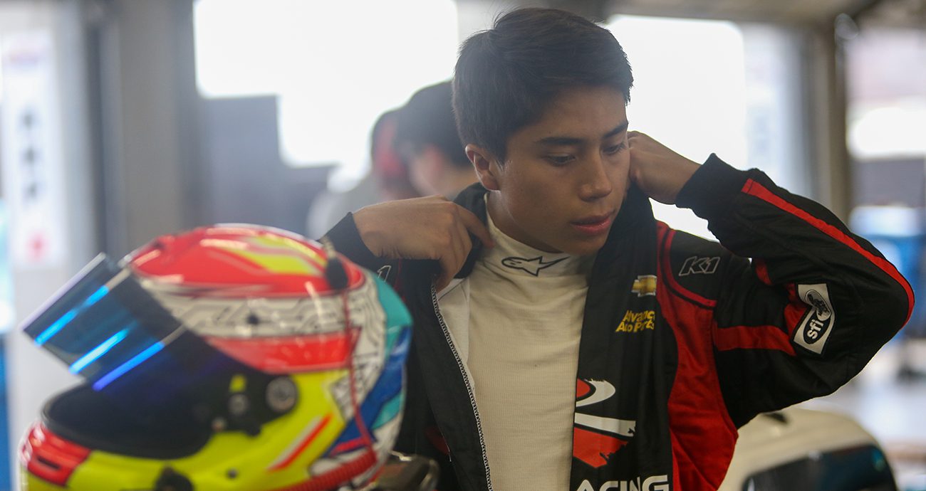Something new: Rev Racing's Eloy Sebastián López Falcón gaining ...
