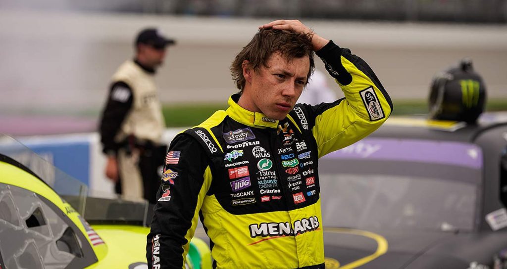 Brandon Jones nabs third at Michigan, gains ground | NASCAR