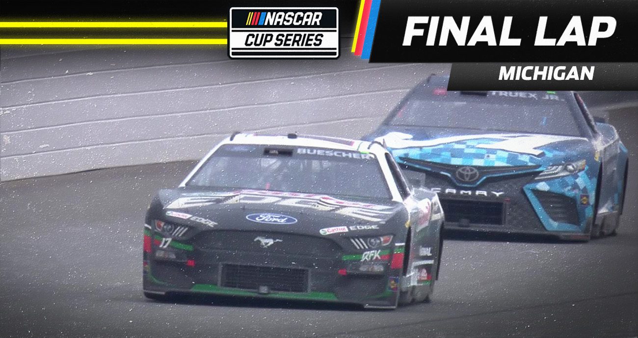 Back-to-back Buescher: The No. 17 wins at Michigan | NASCAR