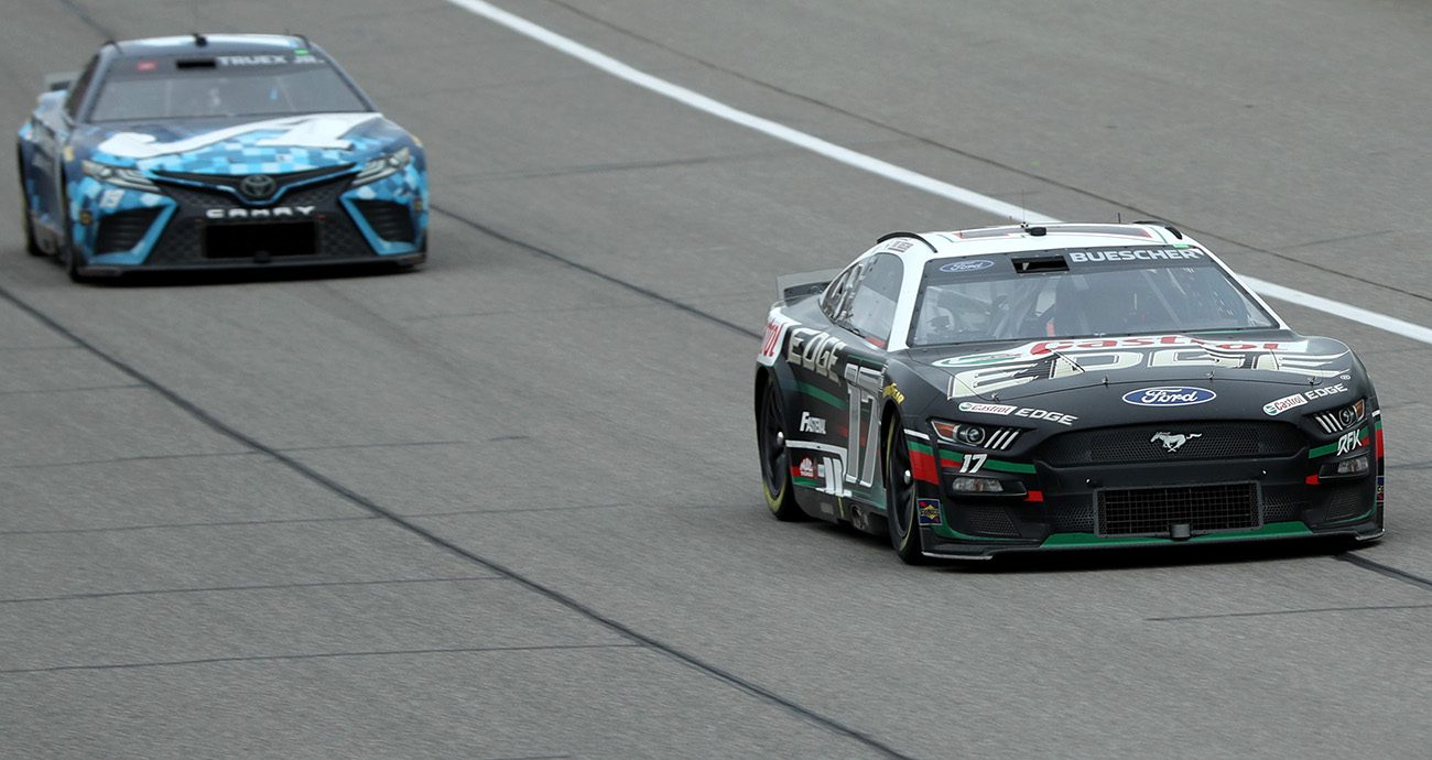 Race Rewind: Buescher holds off Truex, delivers back-to-back wins