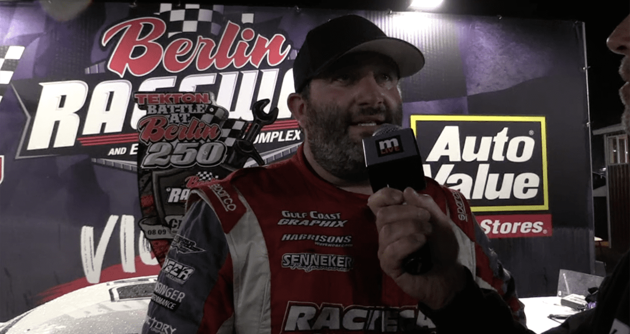 Bubba Pollard's victory interview at Berlin | Official Site Of NASCAR