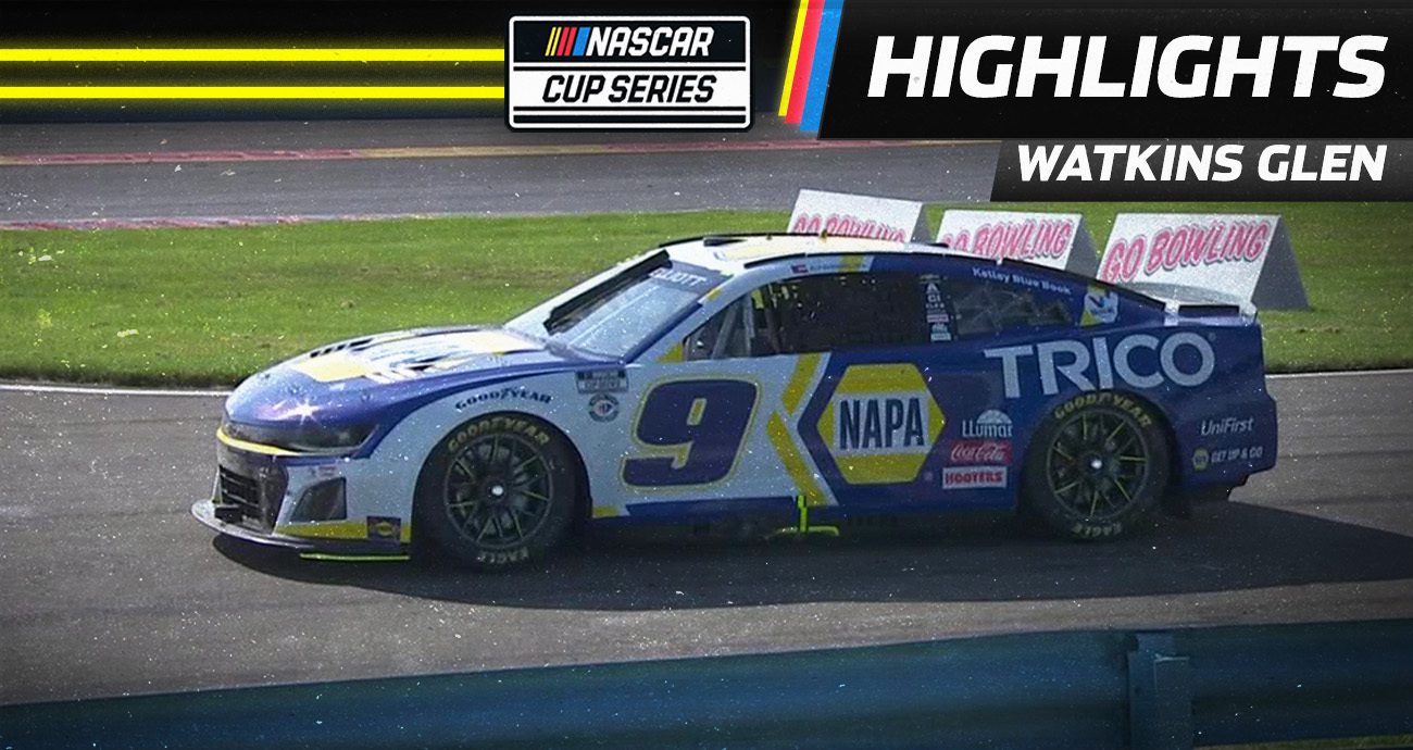 Chase Elliott runs out of gas at Watkins Glen - NASCAR