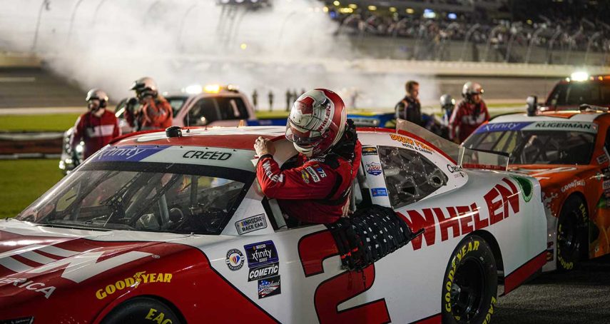 Sheldon Creed makes gains in narrow Daytona defeat | NASCAR