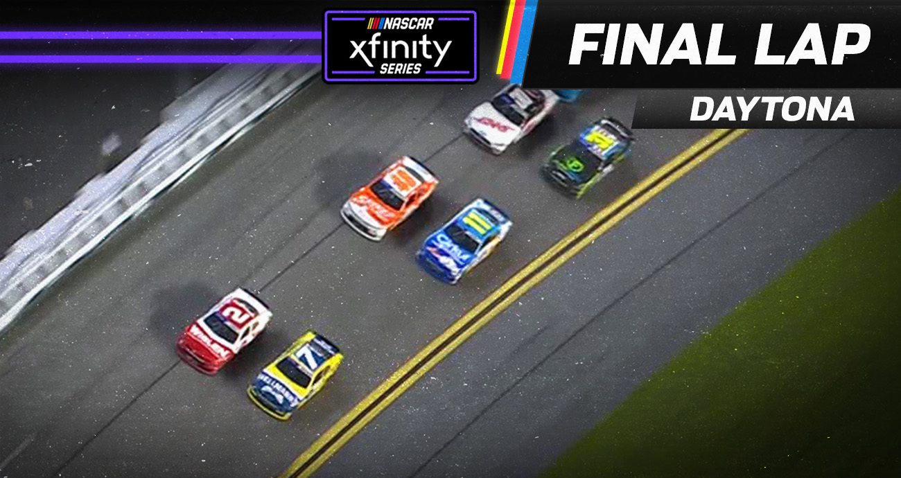 Justin Allgaier wins over Creed by a nose at Daytona - NASCAR