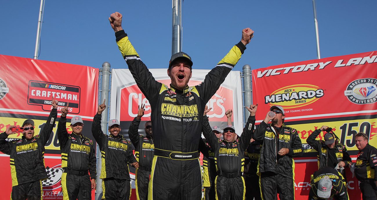 Grant Enfinger dominates to win at Milwaukee Mile - NASCAR