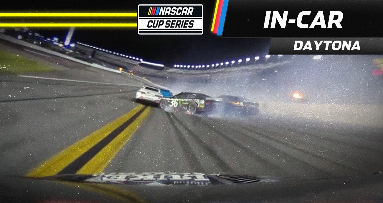 Bubba Wallace avoids Daytona's 'Big One' in Stage 2 | NASCAR