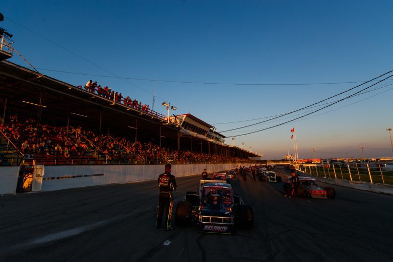 Oswego Speedway track profile