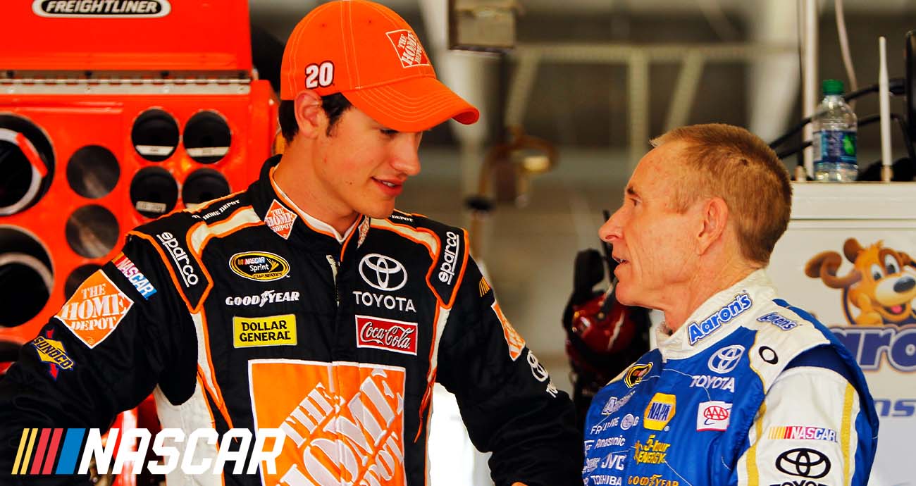 Untold Stories: Young Joey Logano passes Mark Martin's test - NASCAR