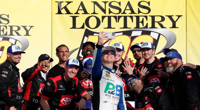 John Hunter Nemechek rolls to Xfinity victory at Kansas | NASCAR