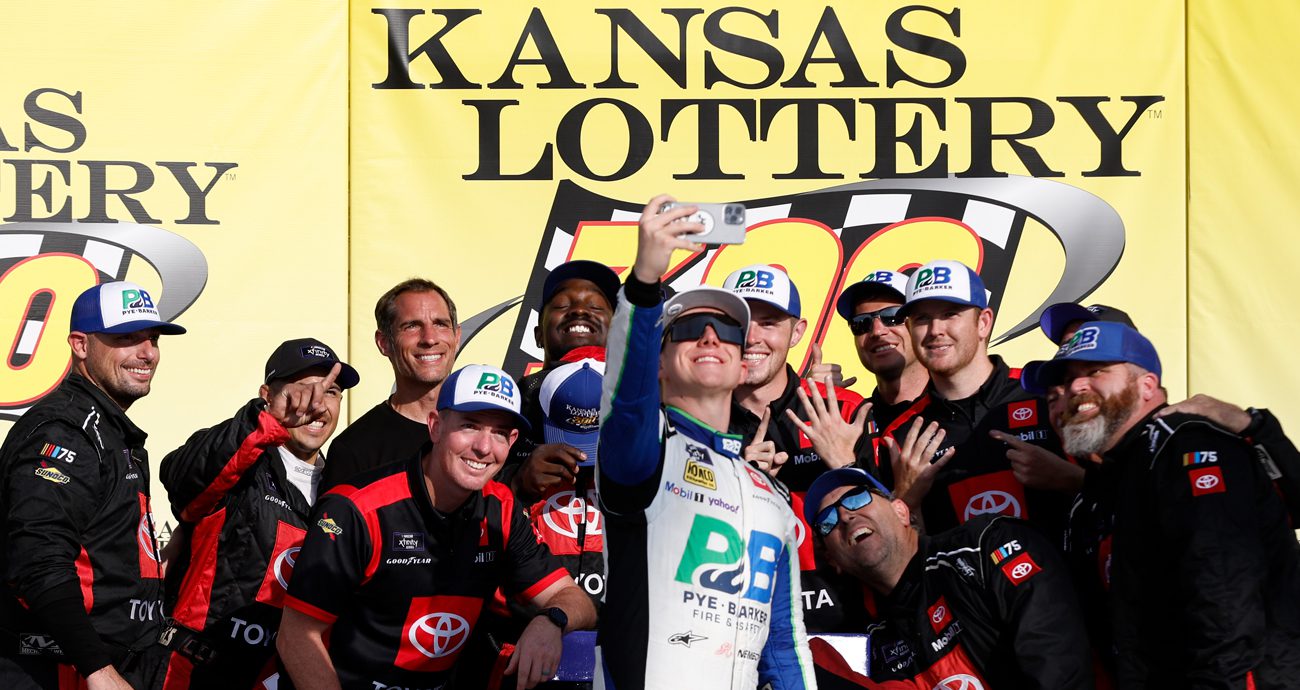 John Hunter Nemechek rolls to Xfinity victory at Kansas | NASCAR