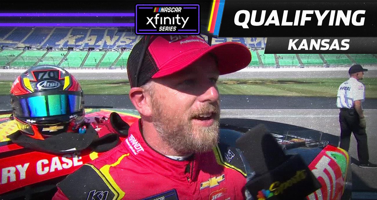 Allgaier scores pole for regular-season finale at Kansas | NASCAR