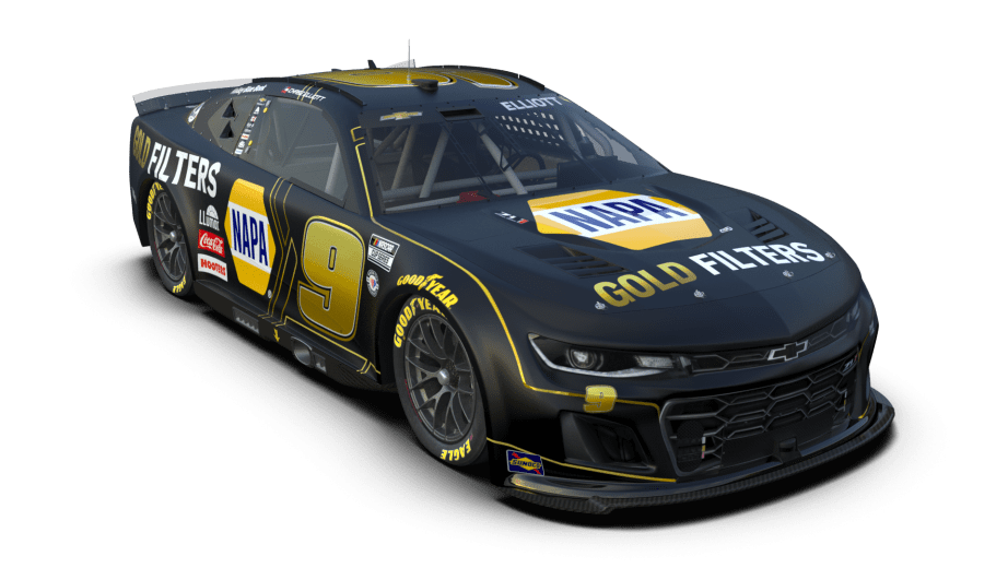 First Look: Chase Elliott's 'NAPA Gold Filters' scheme | NASCAR