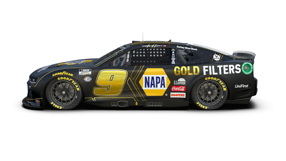 First Look: Chase Elliott's 'NAPA Gold Filters' scheme | NASCAR