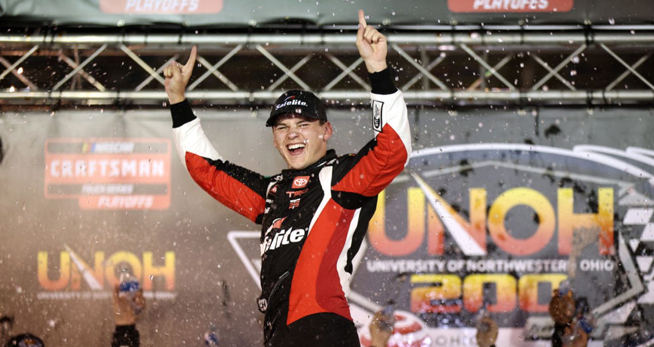 Corey Heim wins Truck Series playoff race at Bristol - NASCAR