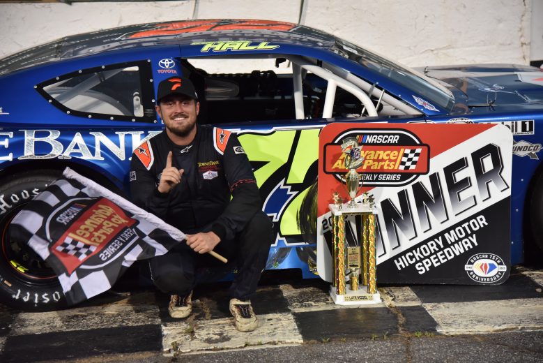 Connor Hall's 2023 NASCAR Advance Auto Parts Weekly Series championship ...