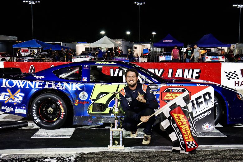 Connor Hall's 2023 NASCAR Advance Auto Parts Weekly Series championship ...