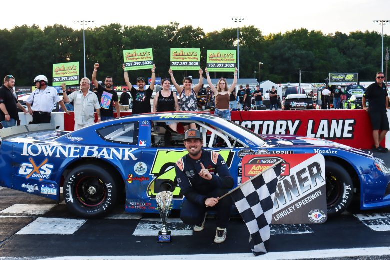 Connor Hall's 2023 NASCAR Advance Auto Parts Weekly Series championship ...