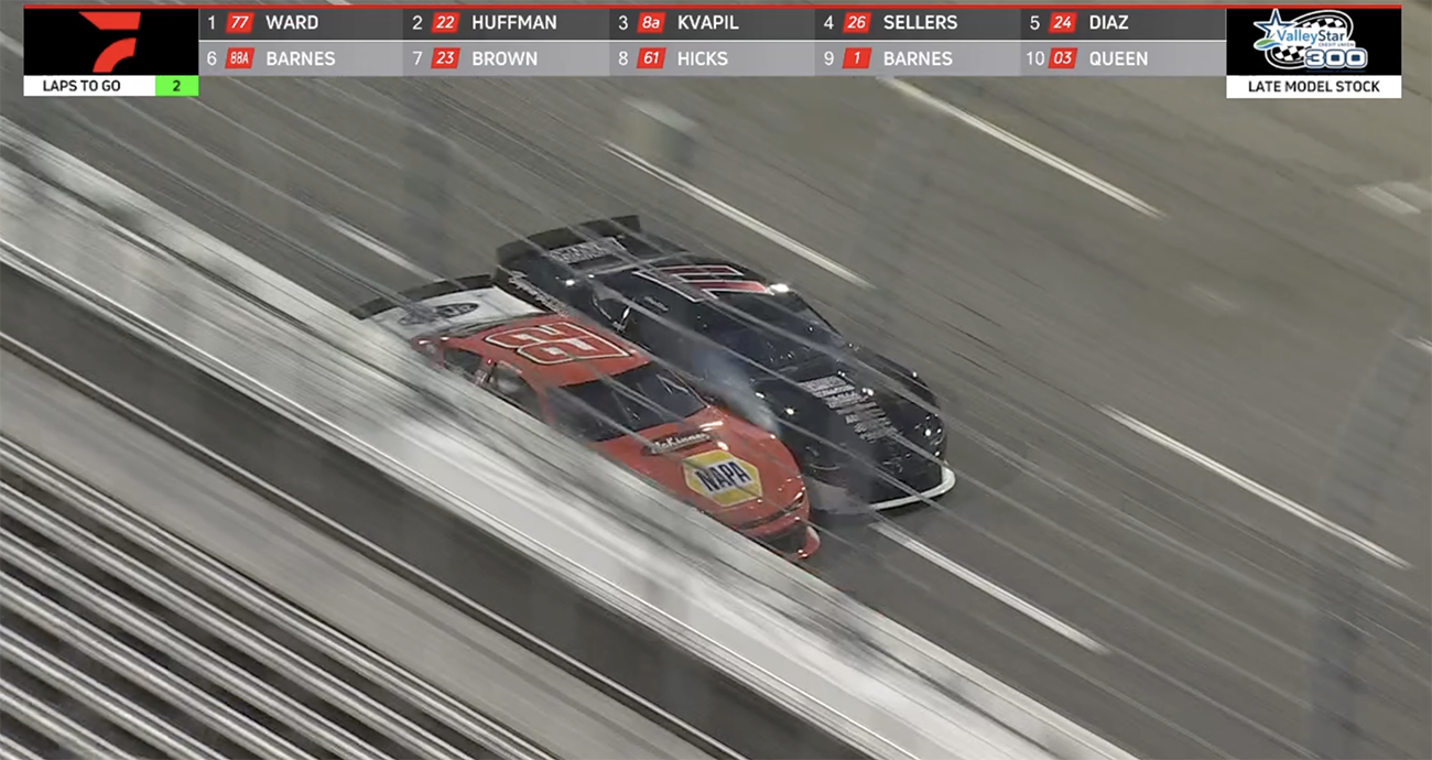 Final laps: Trevor Ward beats Landon Huffman in photo finish to win ...