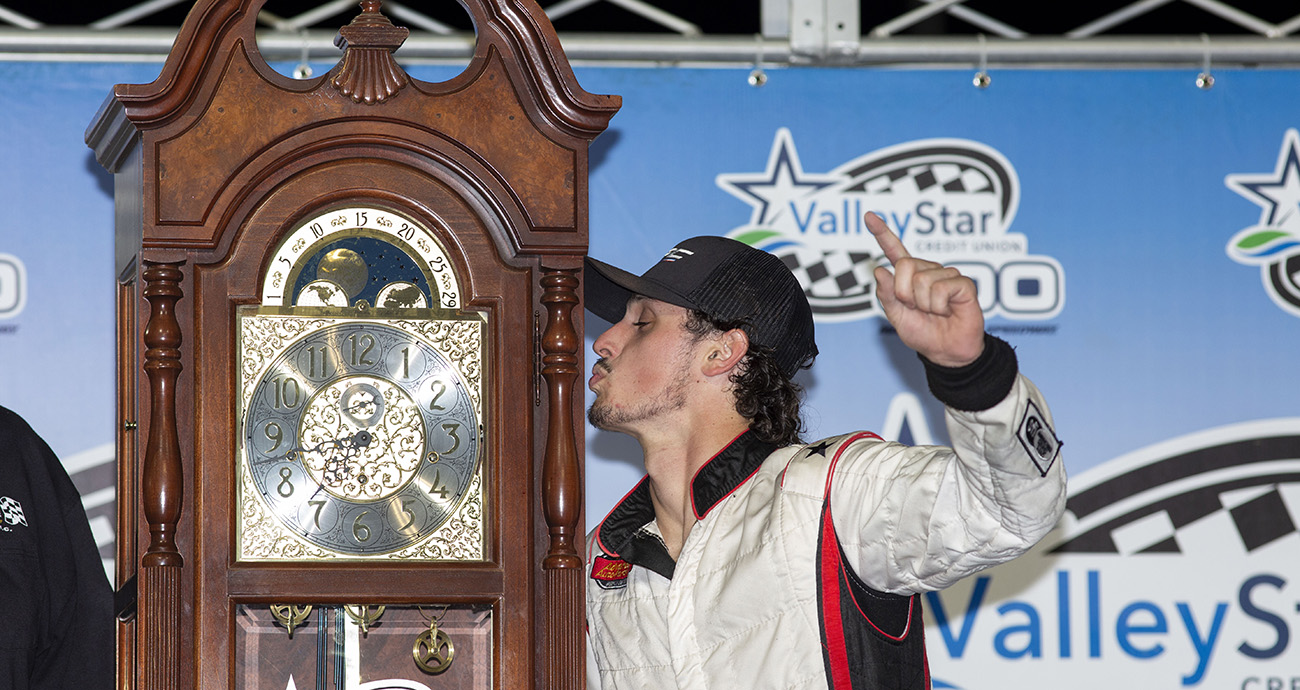 Trevor Ward pulls off upset, wins ValleyStar Credit Union 300 and ...