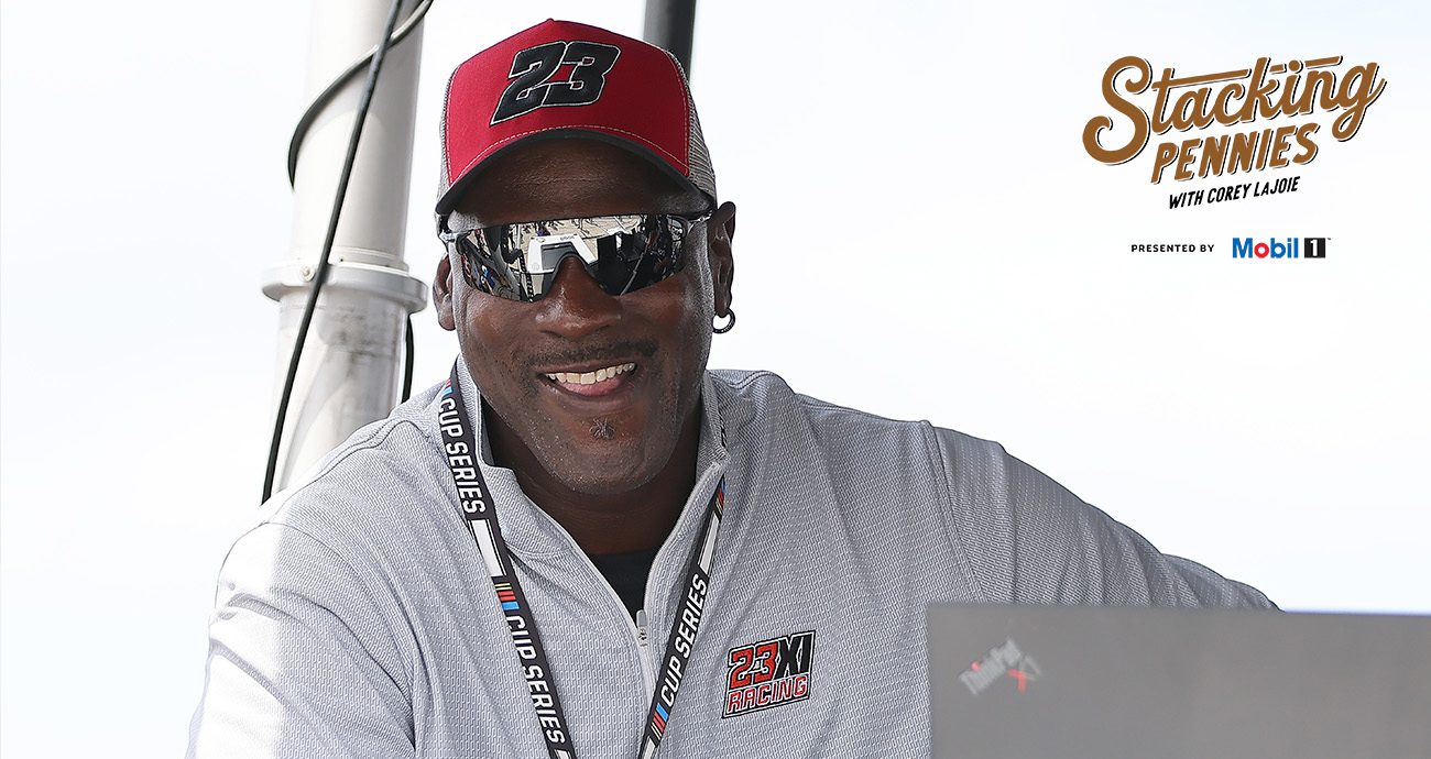 Kurt Busch autographed Michael Jordan rookie card | NASCAR