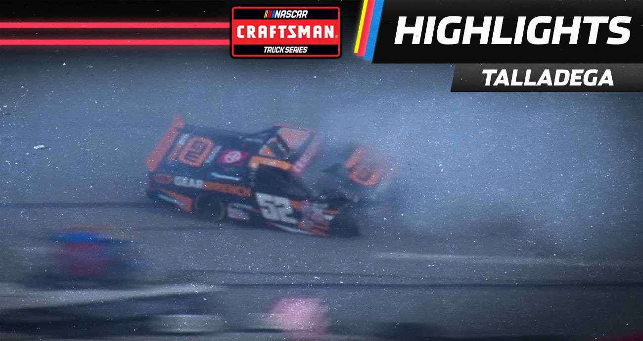 Talladega Truck Wreck