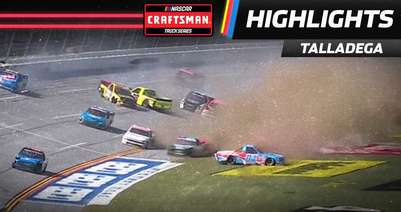 'The Big One' strikes late in Truck race at Talladega | NASCAR