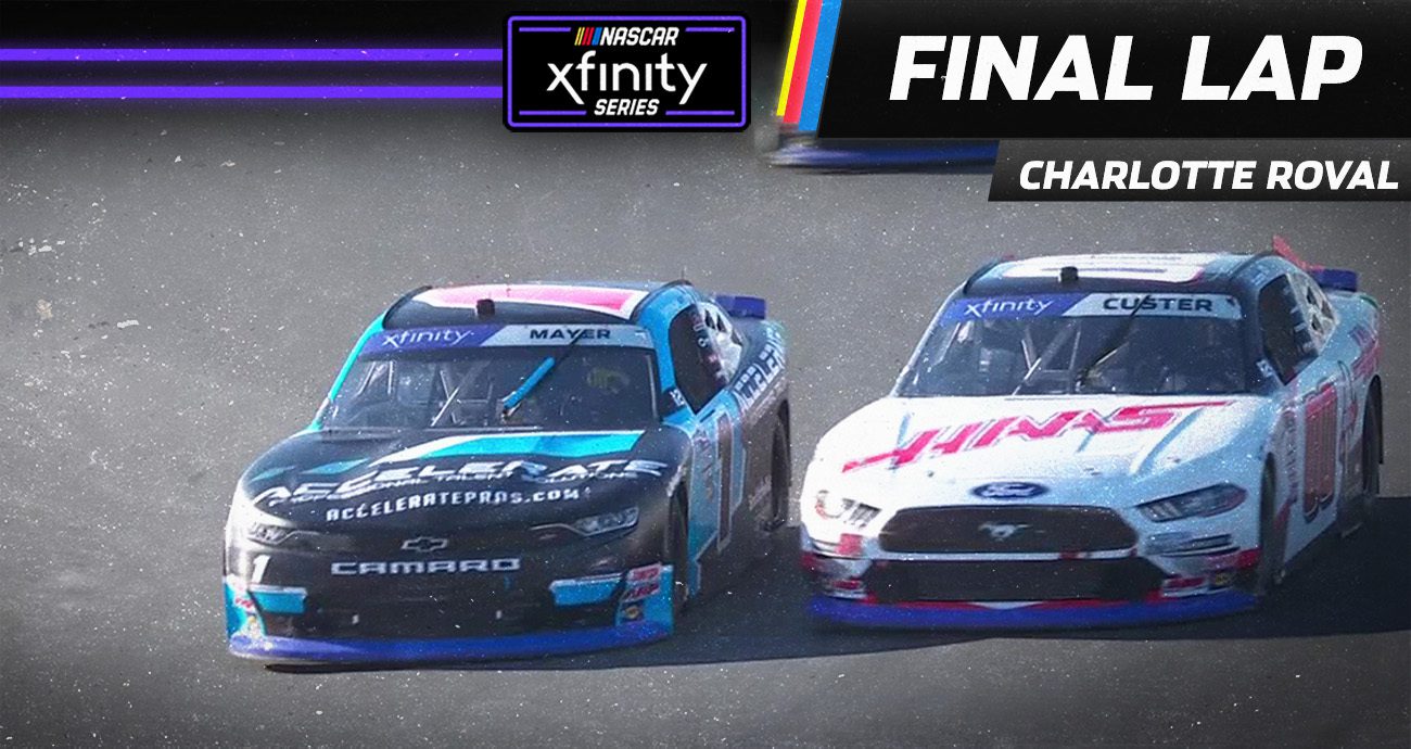 Mayer hits walk-off at Charlotte to reach Round of 8 | NASCAR