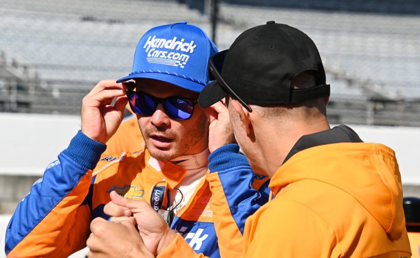 Kyle Larson at Indy 500 Rookie Orientation testing | NASCAR