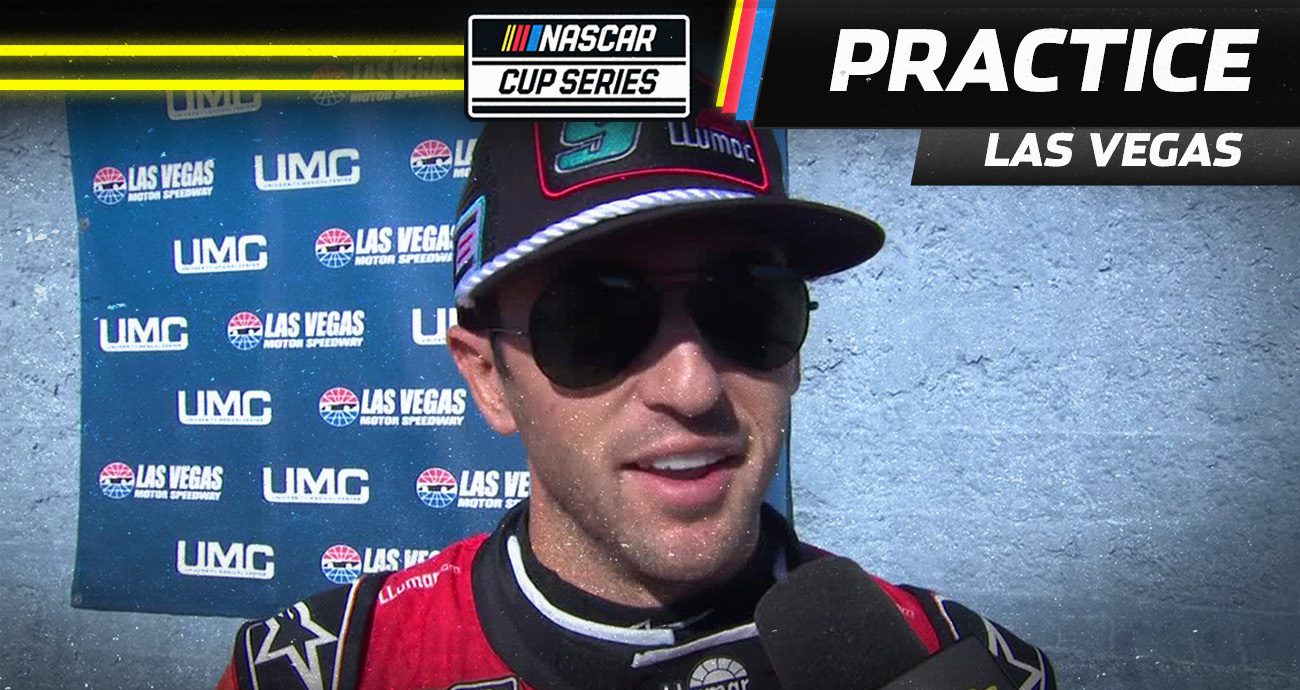 Elliott on Vegas practice crash: 'It's definitely a bummer' | NASCAR