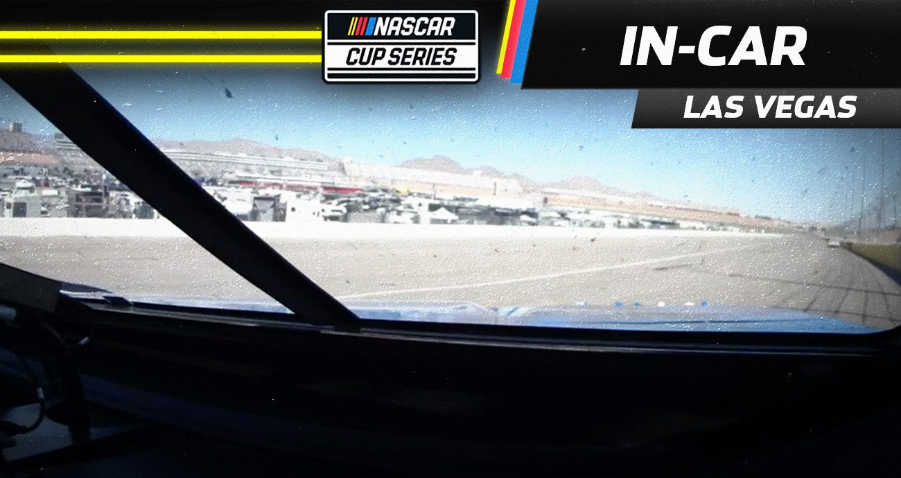 In-car: Kyle Larson's incredible save at Las Vegas