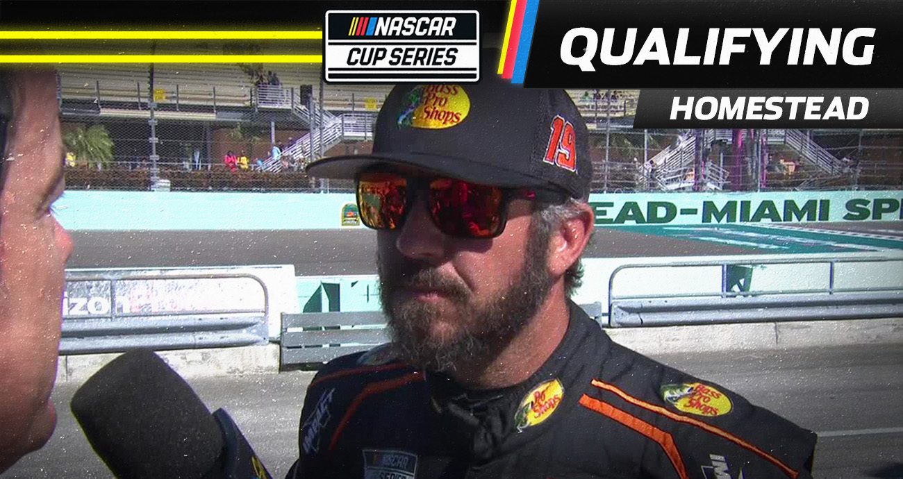 Martin Truex Jr. talks 'big day' in Homestead qualifying | NASCAR