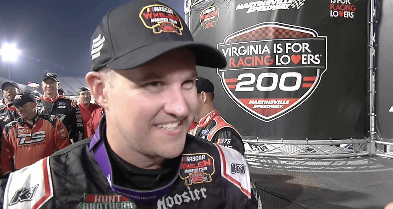 Ryan Preece's Victory Lane interview from Martinsville Speedway ...