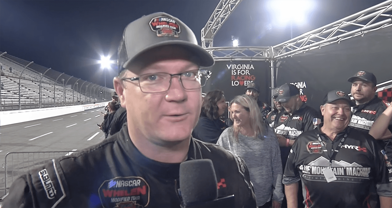 Ron Silk's NASCAR Whelen Modified Tour championship interview ...