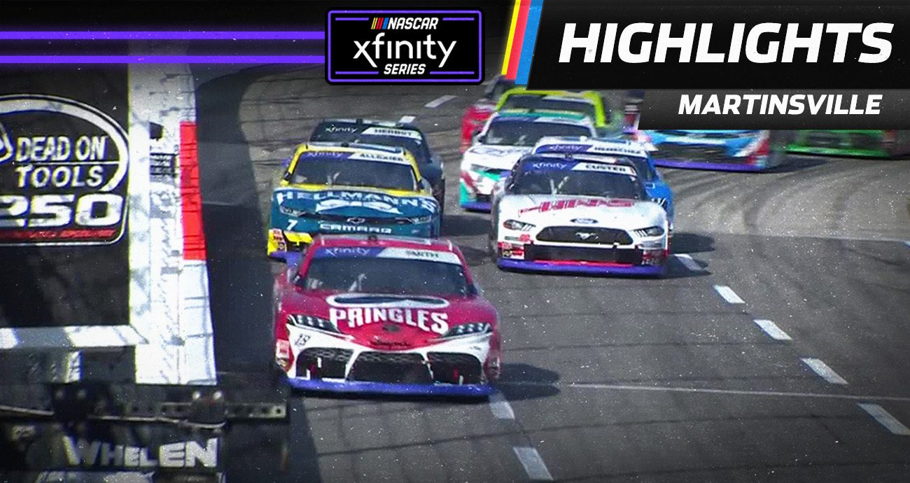 Sammy Smith leads the field to the green off his first-career pole ...